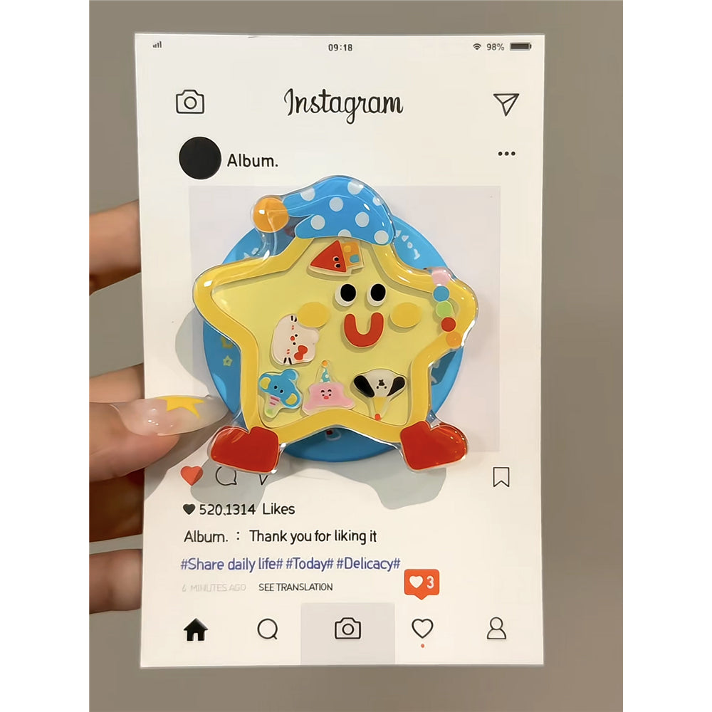 Ameigas Bobbling Star Animal Case | Interactive Wobble MagSafe Cover